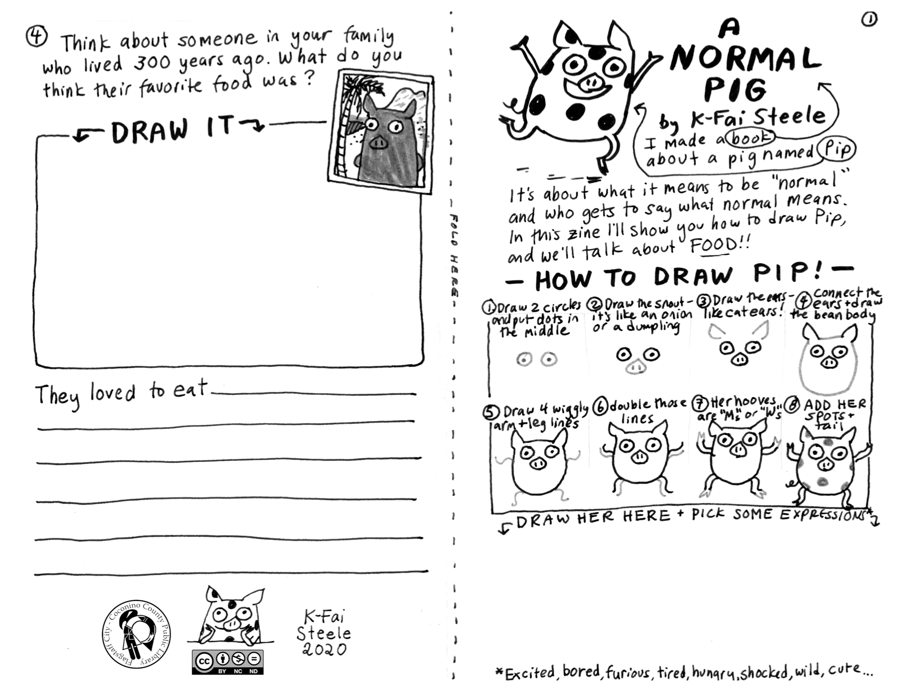 A NORMAL PIG zines – Stimola Live